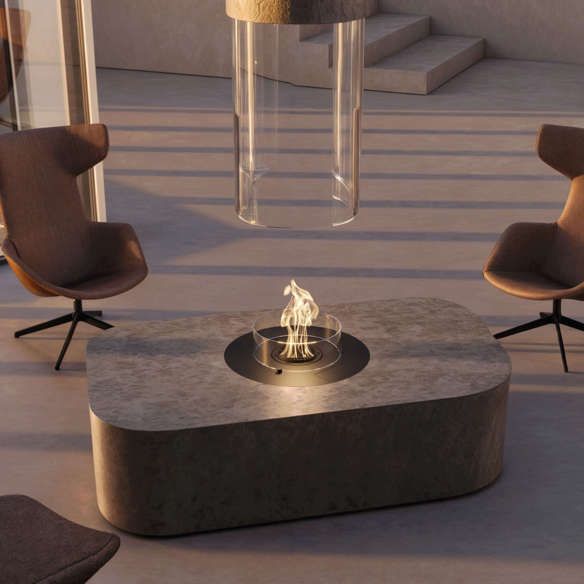 Crea7ion EVOPlus Fire Round - Design e Qualidade em Lareiras Premium ...
