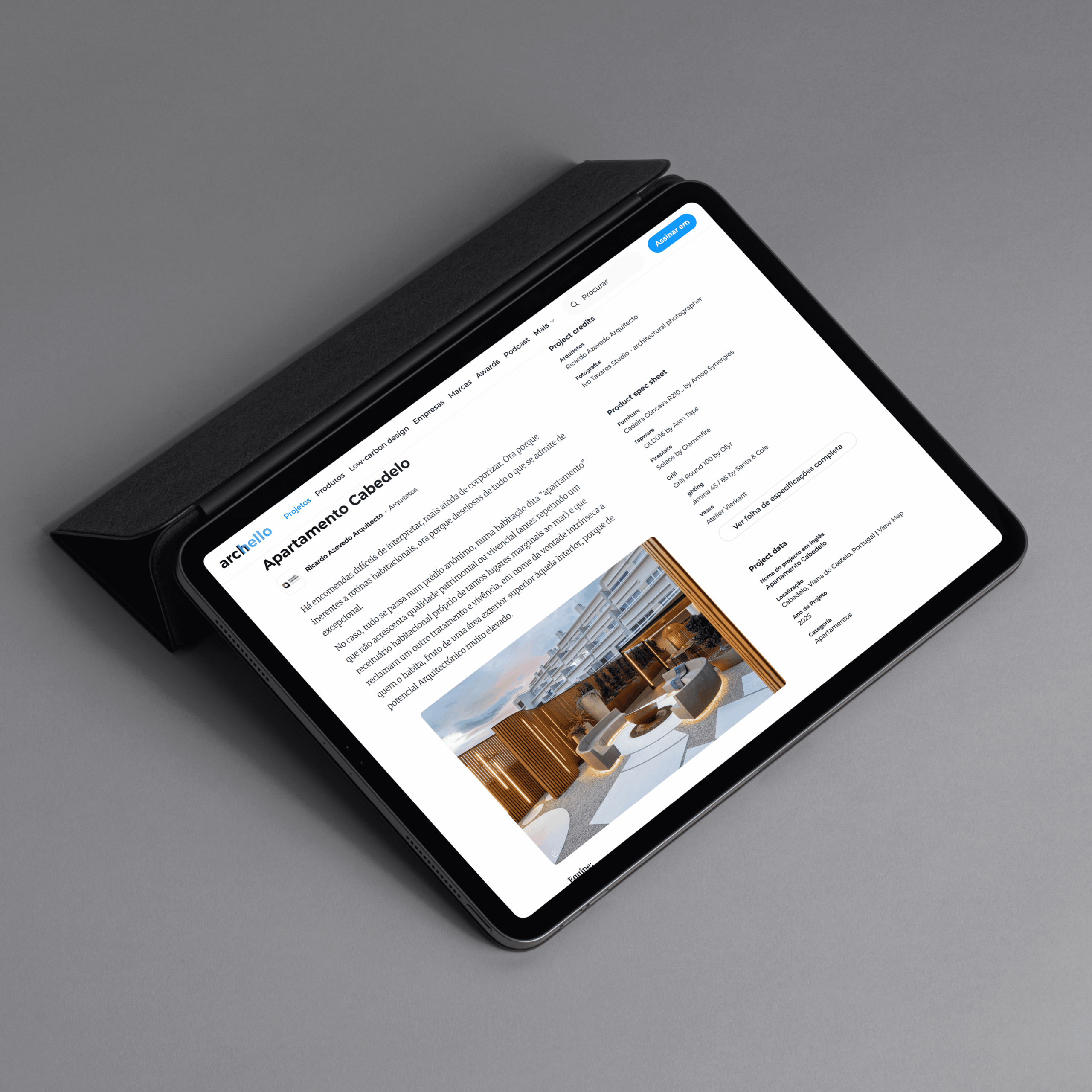 Archello | Proyecto Cabedelo - Glammfire